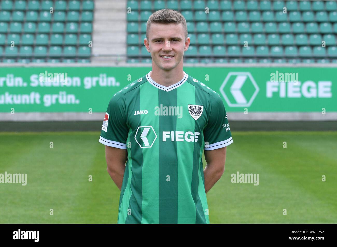 SC Preussen Muenster; 2. BL, Portraettermin 2025/2026 Jano ter Horst ...