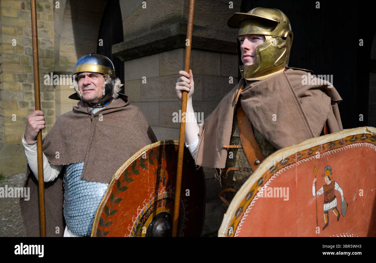 Roman soldiers from the late 2nd early 3rd century AD, these re ...