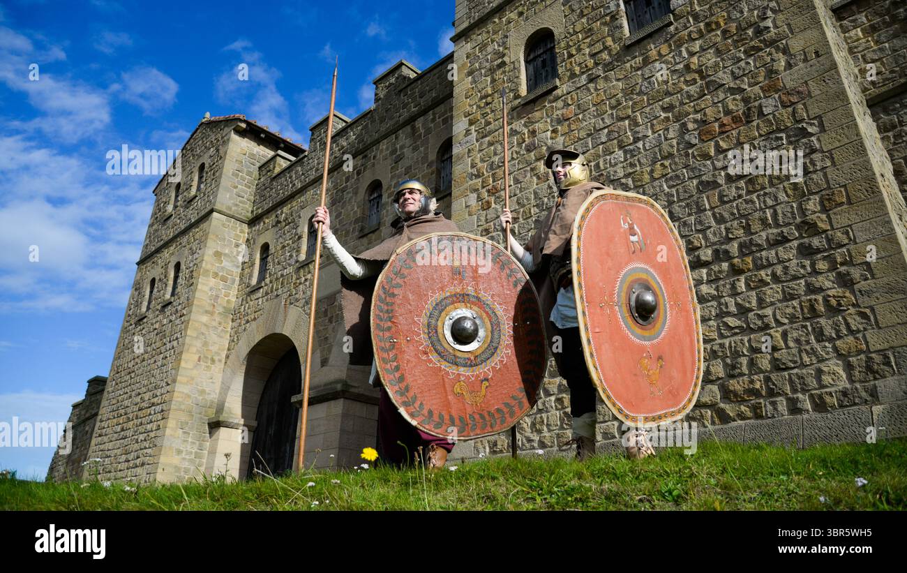 Roman soldiers from the late 2nd early 3rd century AD, these re ...
