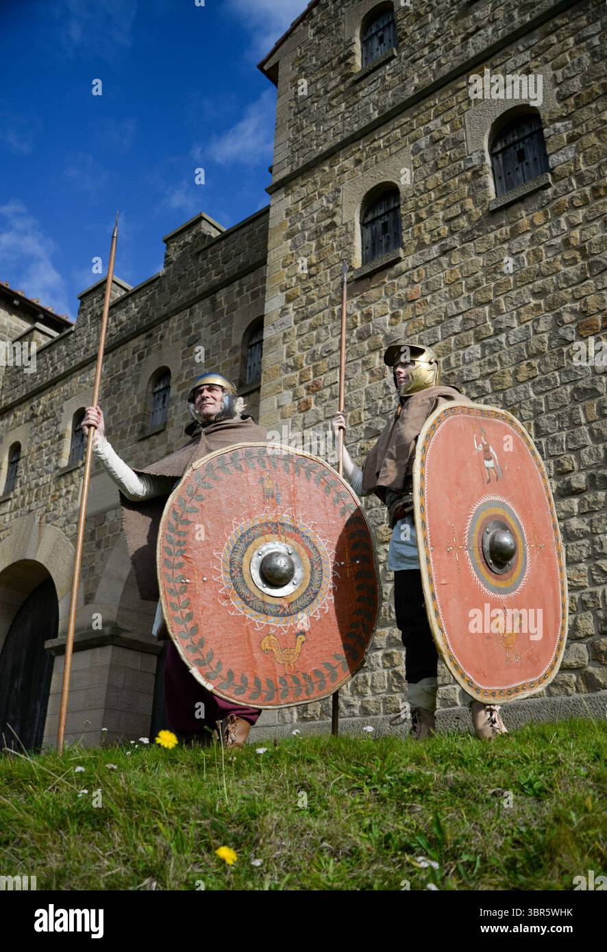 Roman soldiers from the late 2nd early 3rd century AD, these re ...