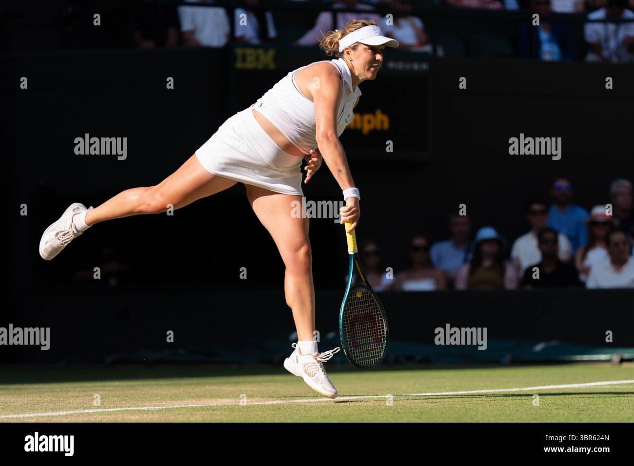 LONDON, ENGLAND - JULY 8: Anastasia Pavlyuchenkova during Wimbledon ...