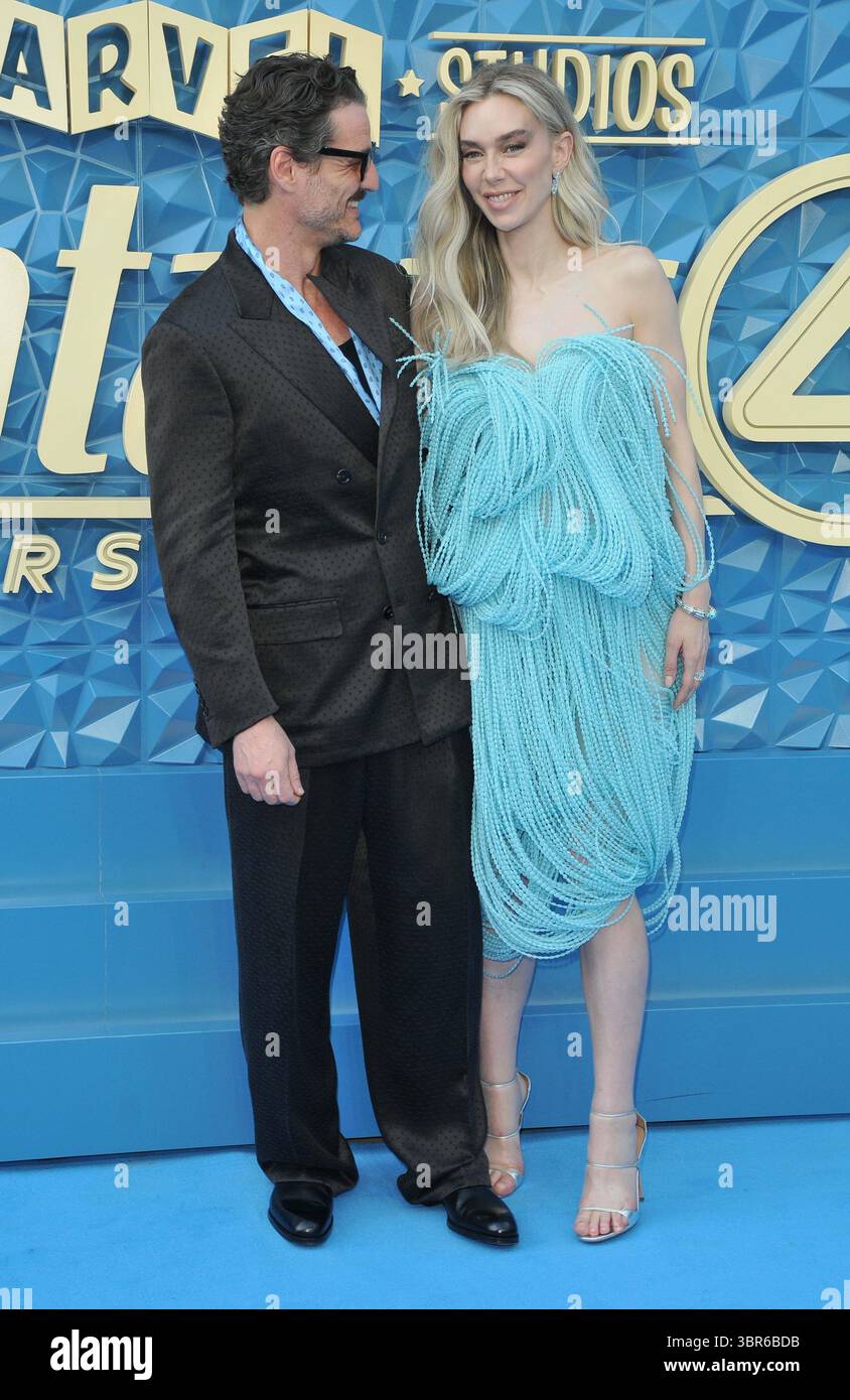 Pedro Pascal and Vanessa Kirby at the "Fantastic Four: First Steps" UK ...