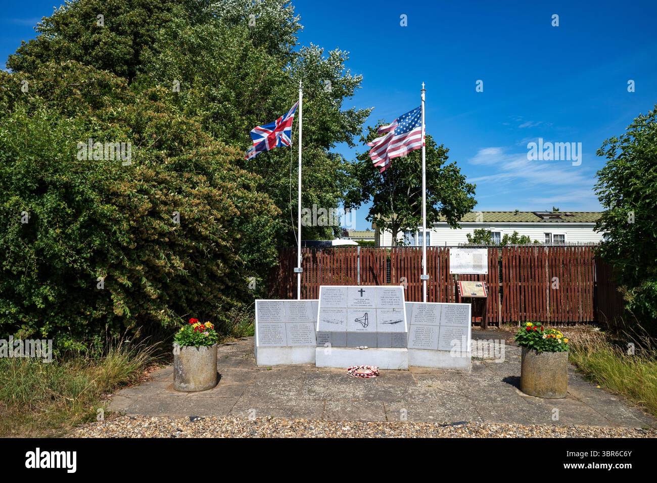 World War Two American Air Force airfield Leiston Suffolk Stock Photo ...