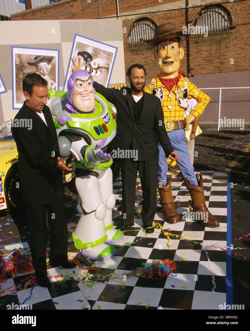 Oct. 23, 1999 - TOY STORY 2 THEMED NASCARS.UNVEILED IN HOLLYWOOD CA ...