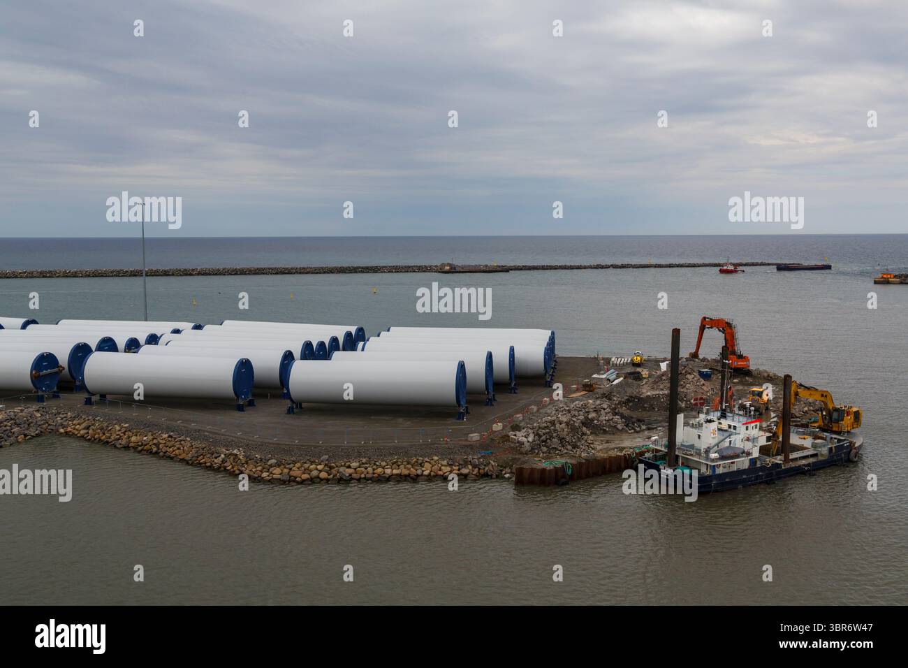 Large scale offshore wind development in the baltic sea hi-res stock ...