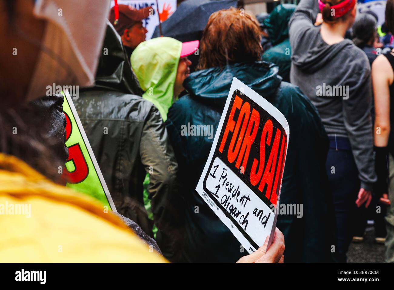 Person holds flag sign hi-res stock photography and images - Alamy