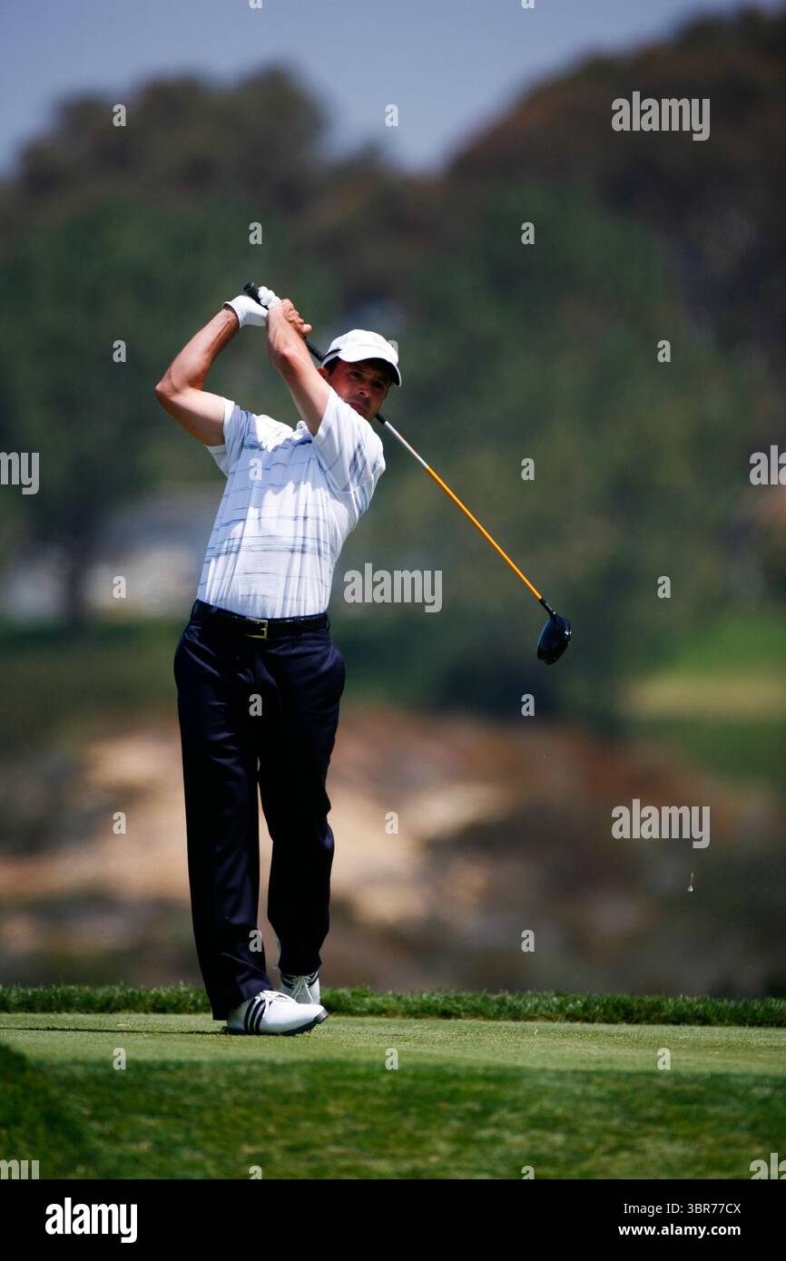 Mike Weir at the USGA Open Golf Championship 2008, Torrey Pines South ...