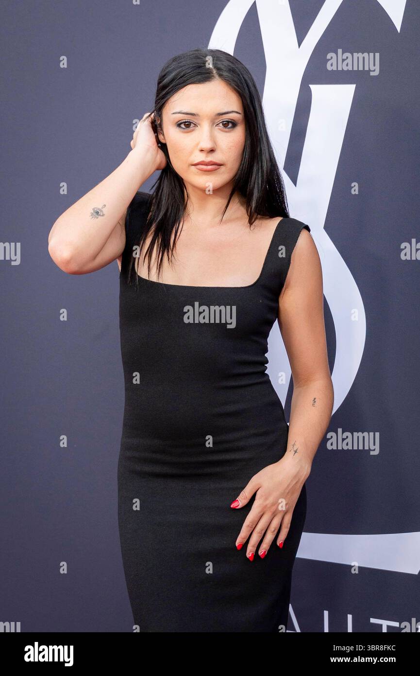 YSL Love Game, Madrid, Spain - 10 Jul 2025 Carla Diaz attends to YSL ...