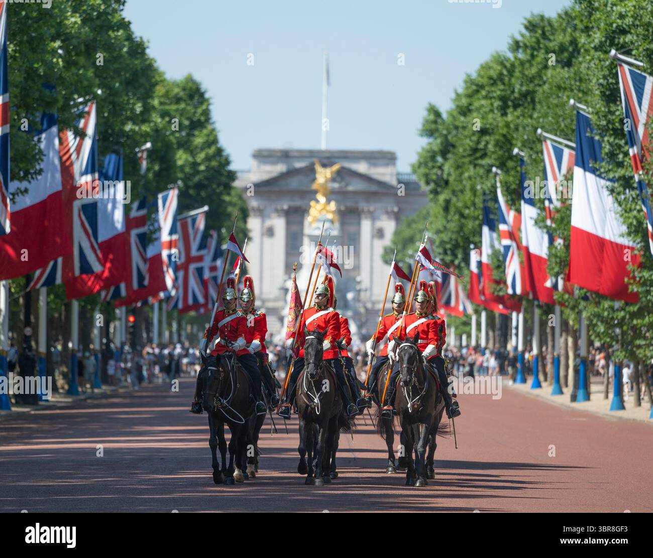 The Mall, London, UK. 11th July, 2025. His Majesty The King has given His approval for the King ...