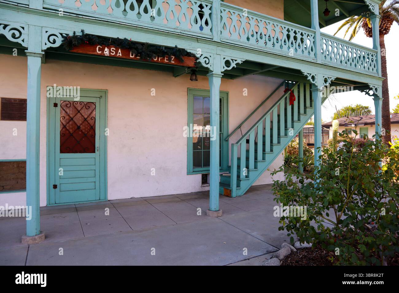 San Fernando, California: Lopez Adobe – Historic Home of Geronimo Lopez located at 1100 Pico ...
