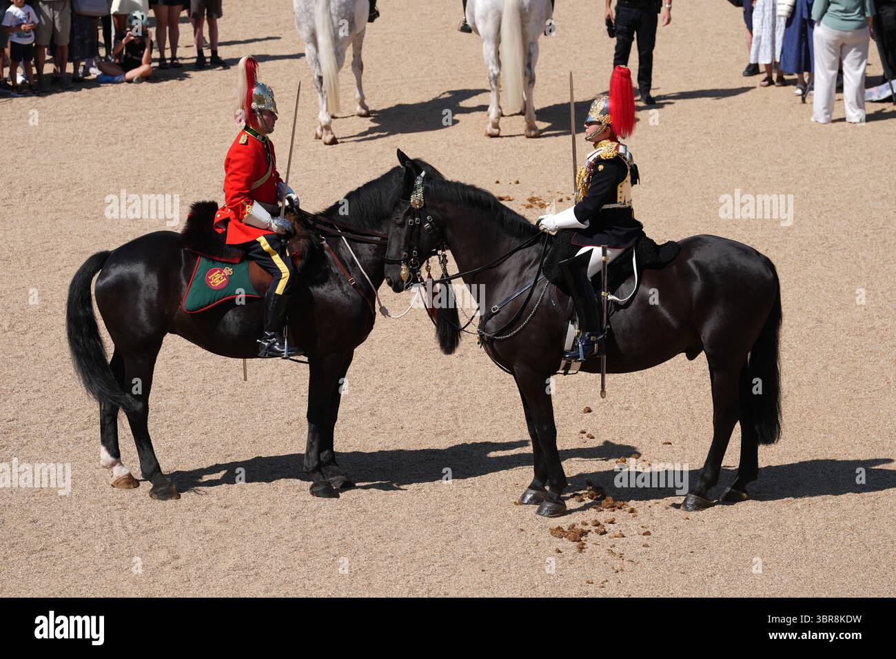 A member of the King's Life Guard from the Household Cavalry, at Horse ...