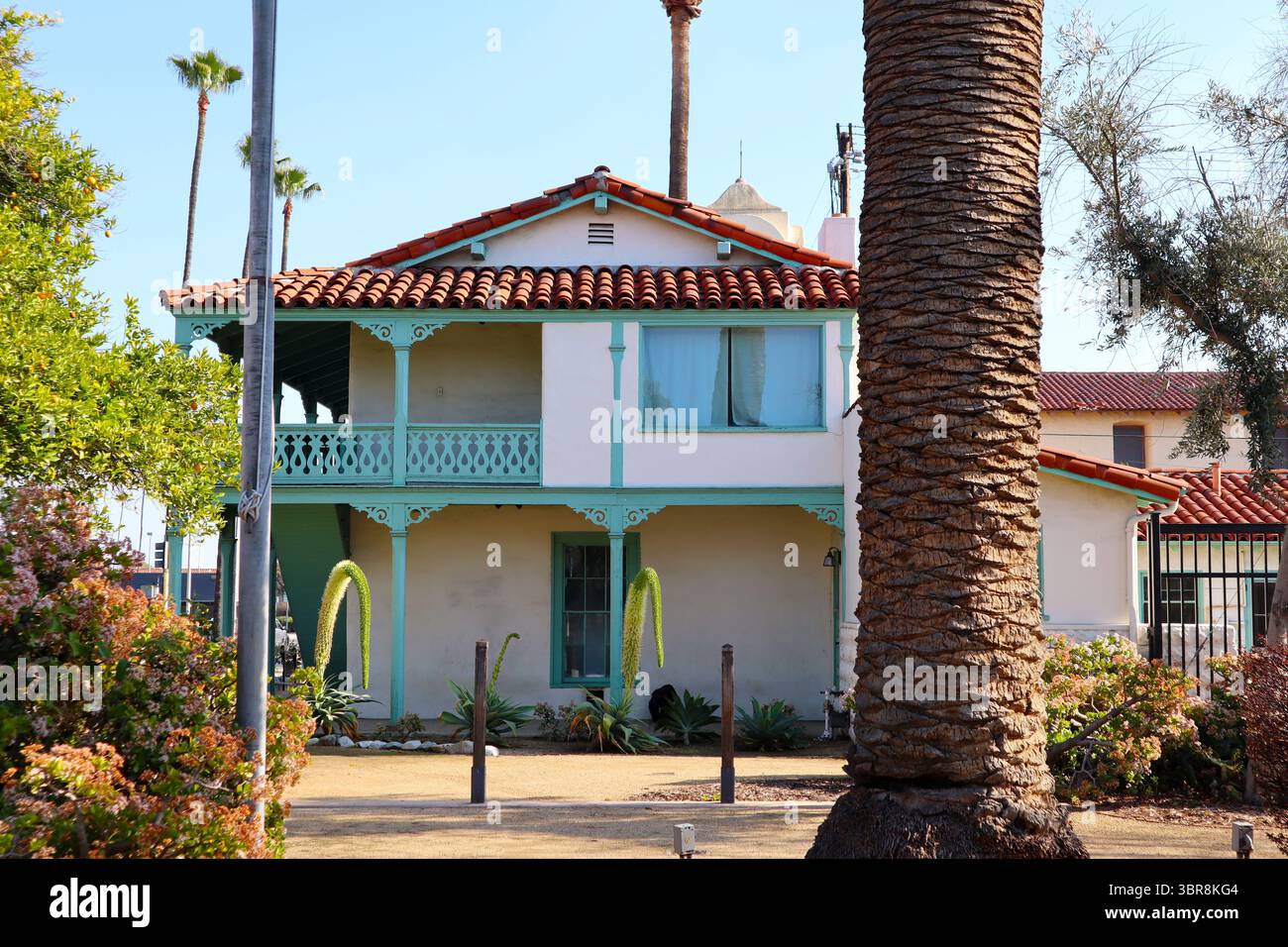 San Fernando, California: Lopez Adobe – Historic Home of Geronimo Lopez located at 1100 Pico ...
