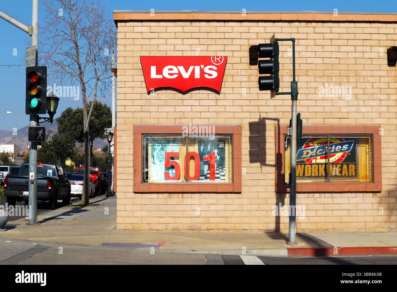 Levi's Store with Levi's Storefront Display Featuring Iconic 501 Jeans ...