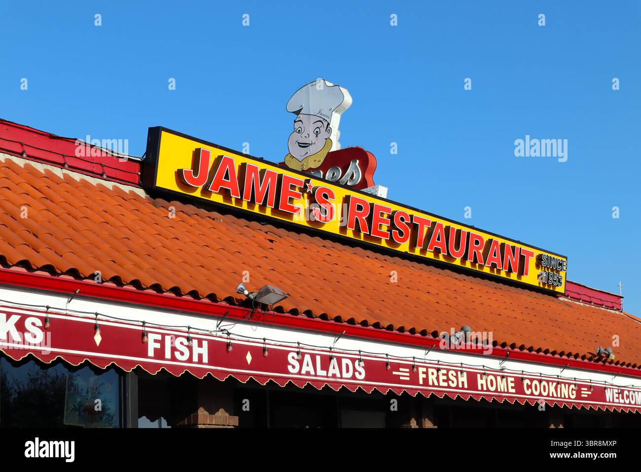 San Fernando, California: James Restaurant, Historic Diner Established ...