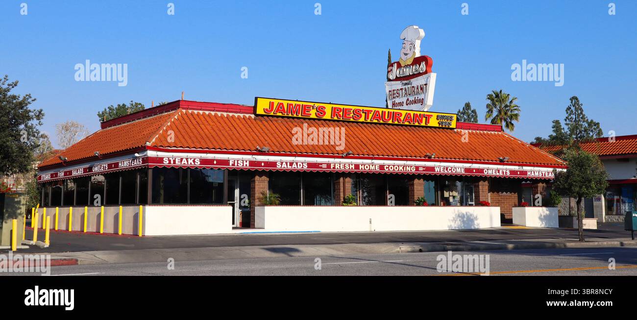 San Fernando, California: James Restaurant, Historic Diner Established ...