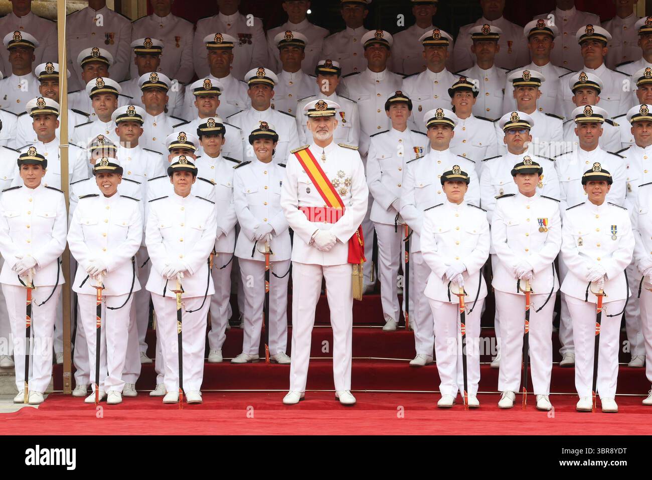 King Felipe VI during the ceremony of delivery of Royal Dispatches and ...