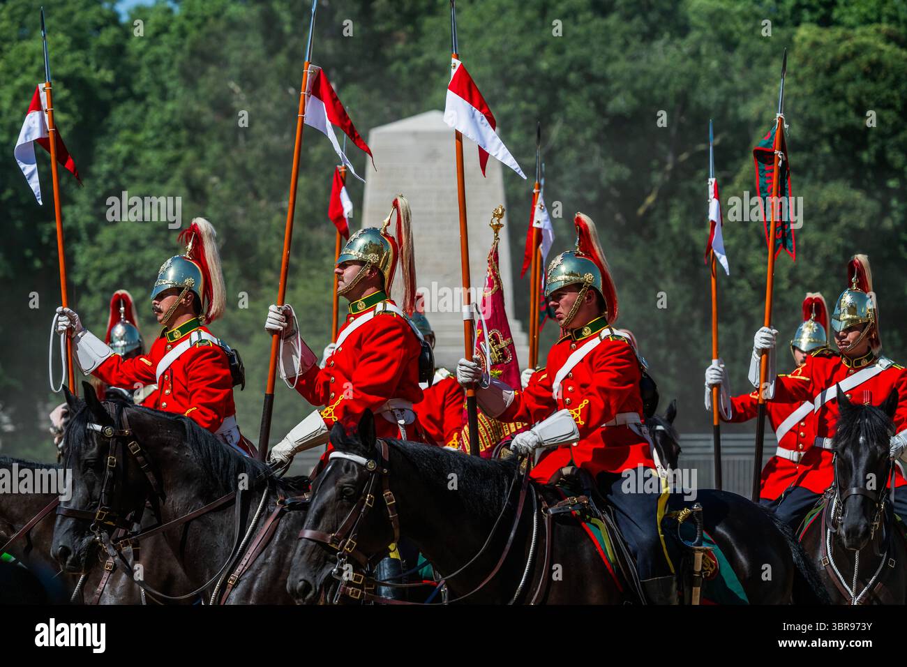London, UK. 11 Jul 2025. On Horse Guards where the changeover takes ...