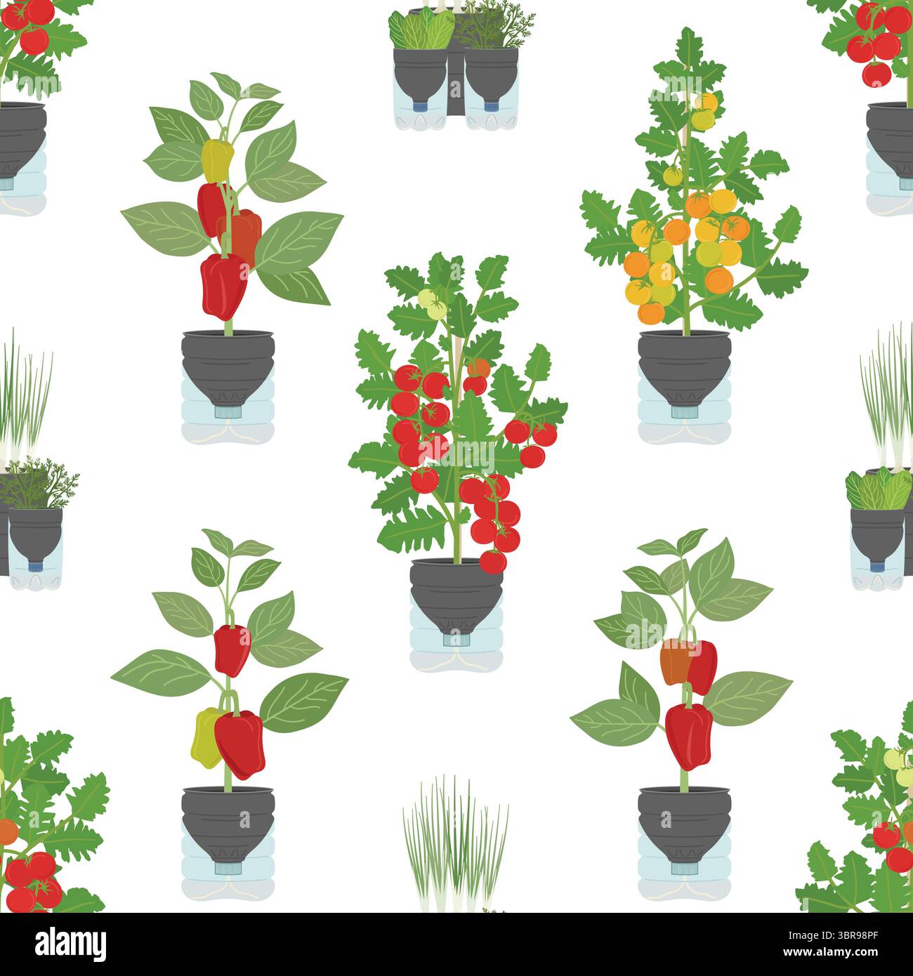 Green tomato city Stock Vector Images - Alamy