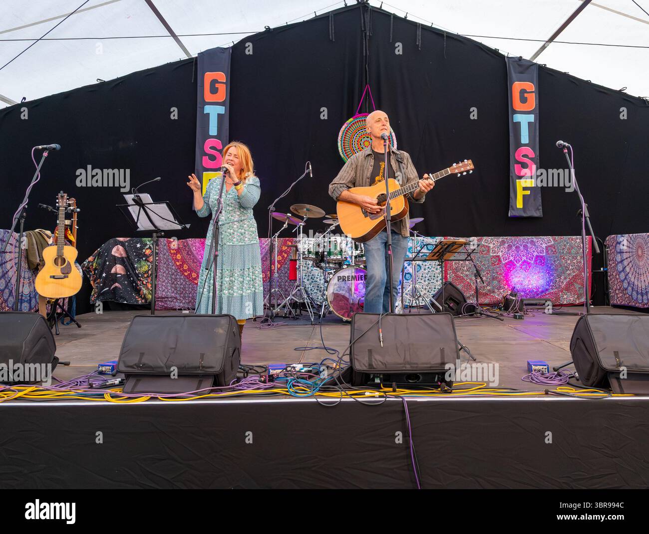 Winter Wilson playing live on stage at the 2025 Gate To Southwell music ...