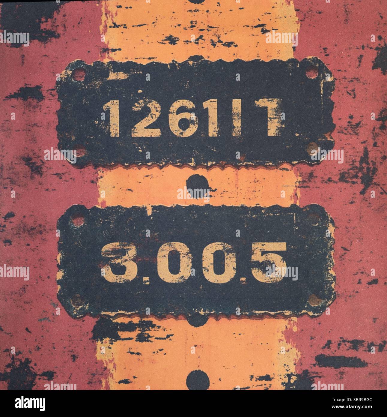 vintage tickets, retro diaries, vintage-style number stamps Stock Photo ...