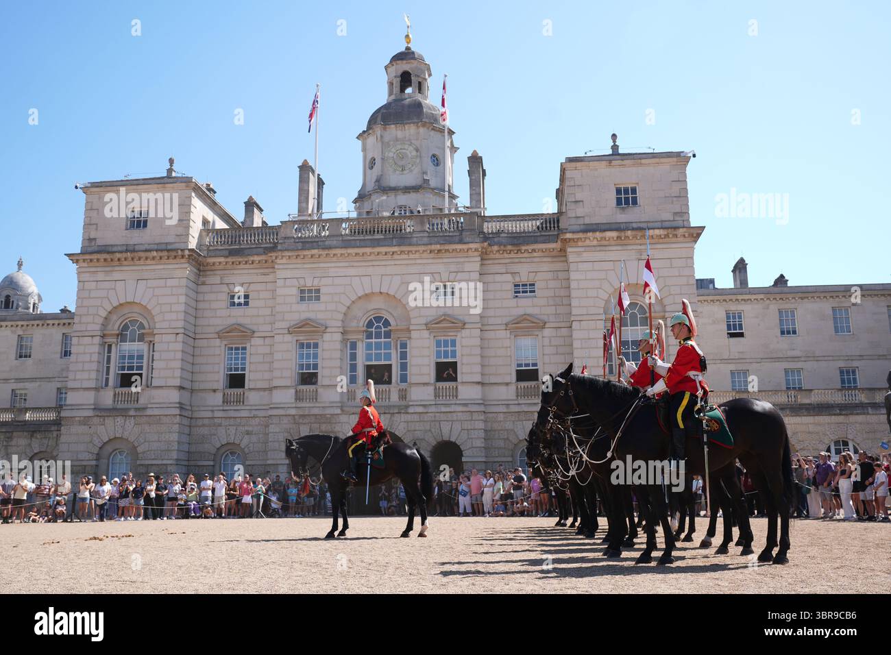 Members of the Canadian regiment, Lord Strathcona's Horse ride at Horse ...