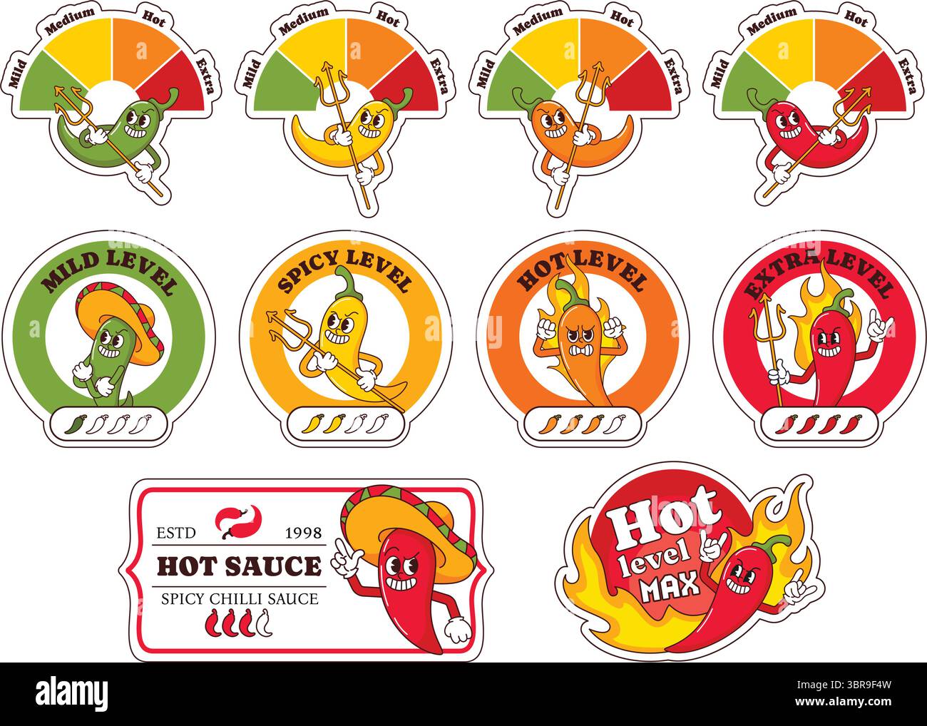 Mild heat Stock Vector Images - Alamy