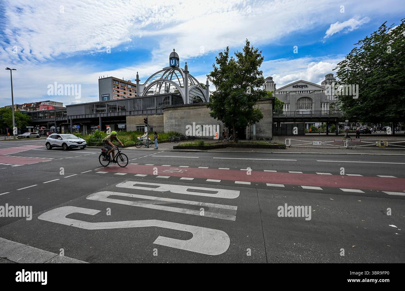 Berlin, Germany. 11th July, 2025. Nollendorfplatz in Schöneberg with ...