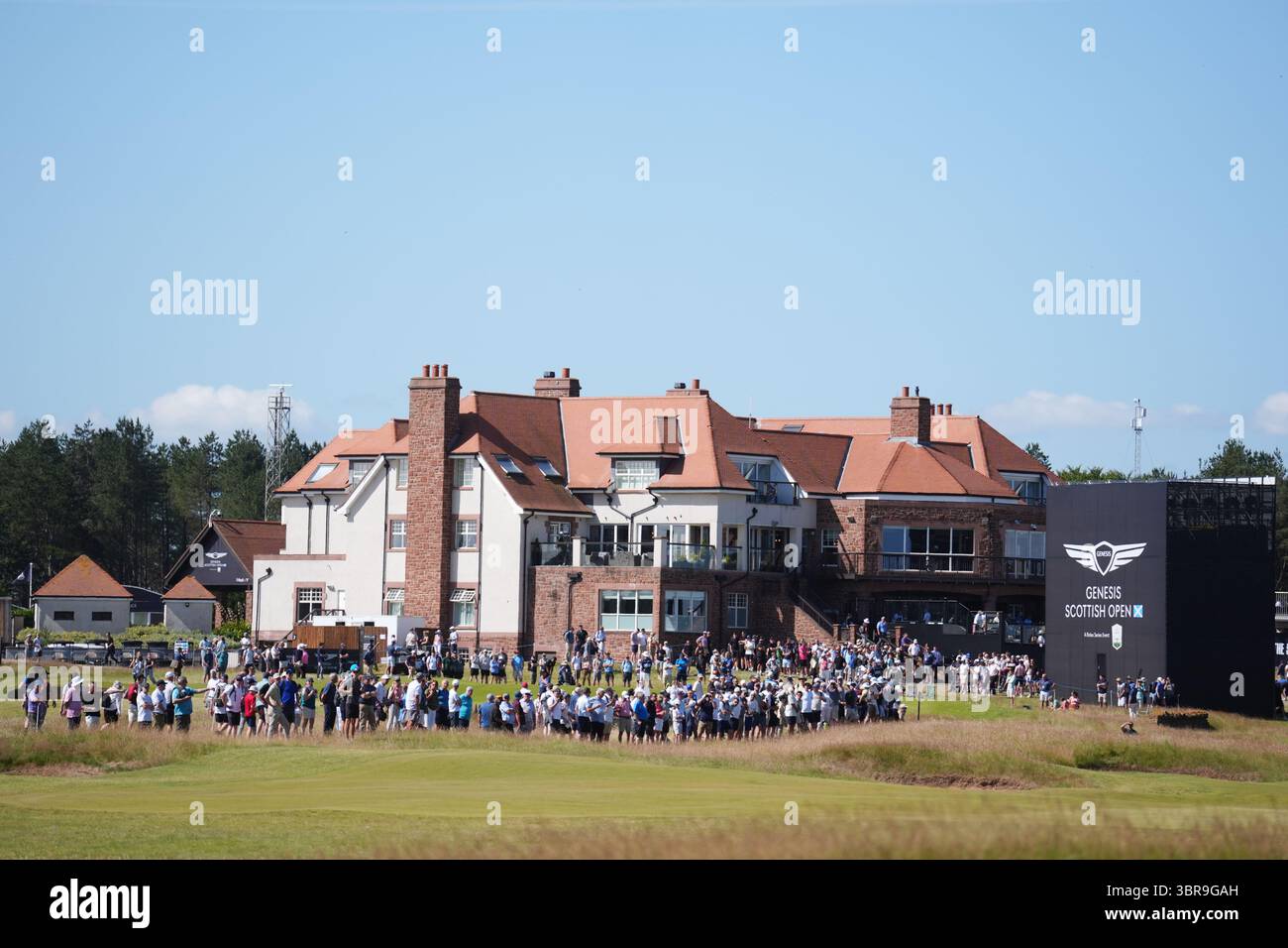 Crowds during day two of the Scottish Open 2025 at The Renaissance Club ...