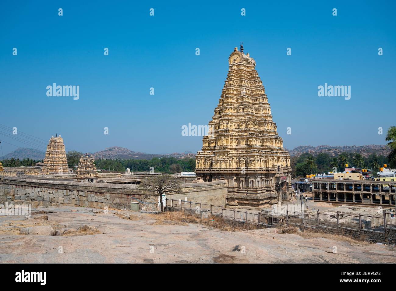 Virupaksha Temple In Hampi, South India, Historic Monument Of The ...