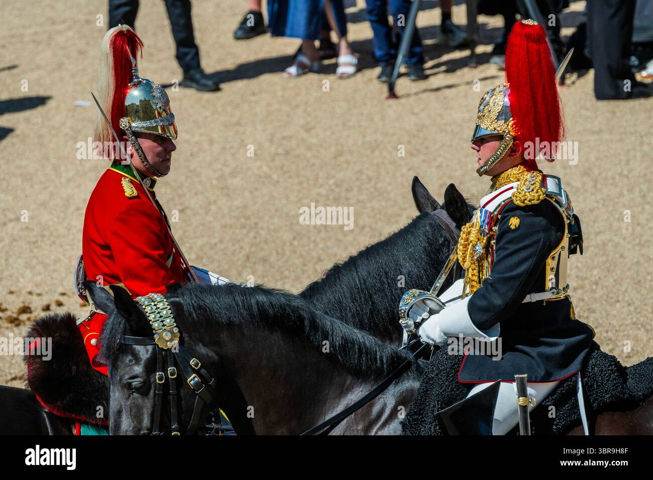 London, UK. 11 Jul 2025. On to Horse Guards for the handover - The ...
