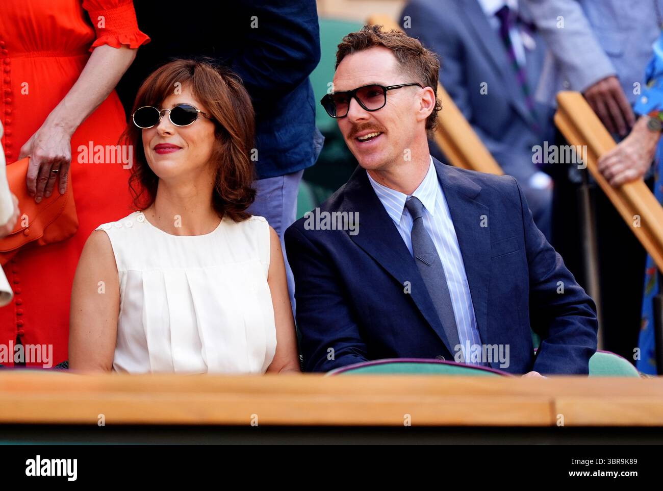 Benedict Cumberbatch and Sophie Hunter on day twelve of the 2025 ...