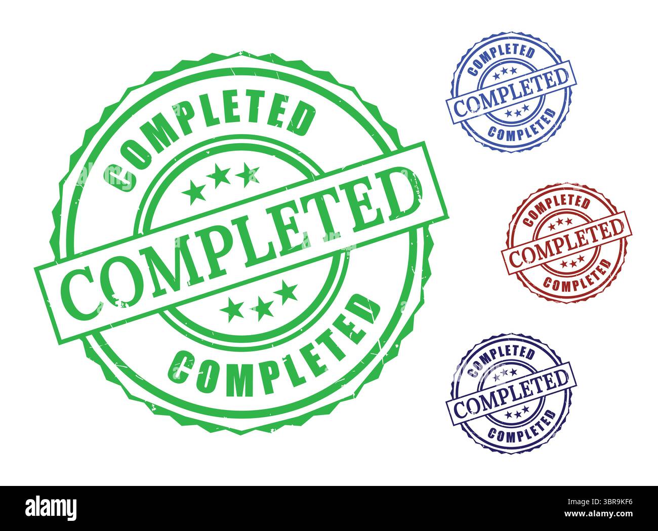 Task completion symbol Stock Vector Images - Alamy