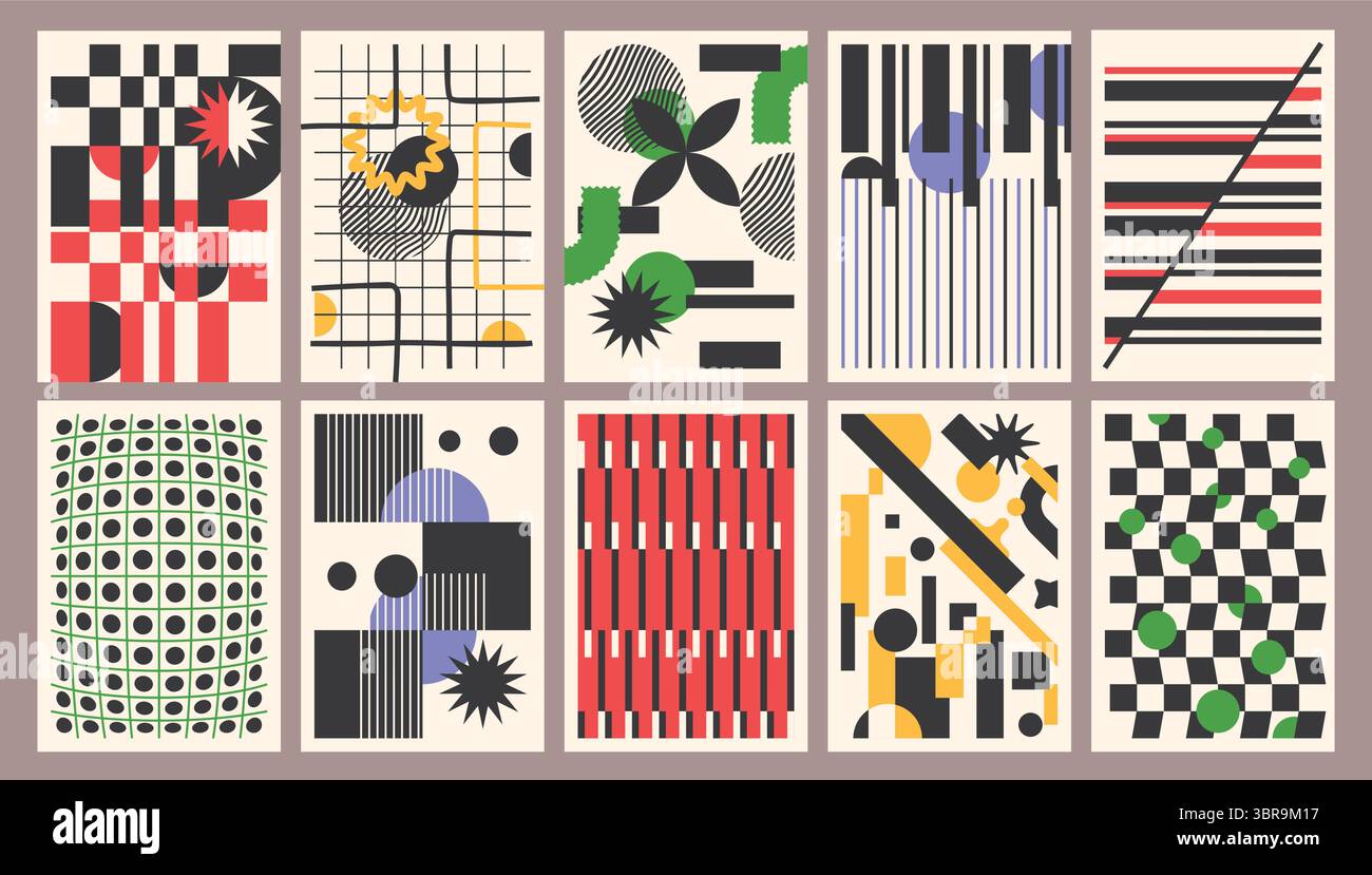 Geometric wall prints hi-res stock photography and images - Alamy