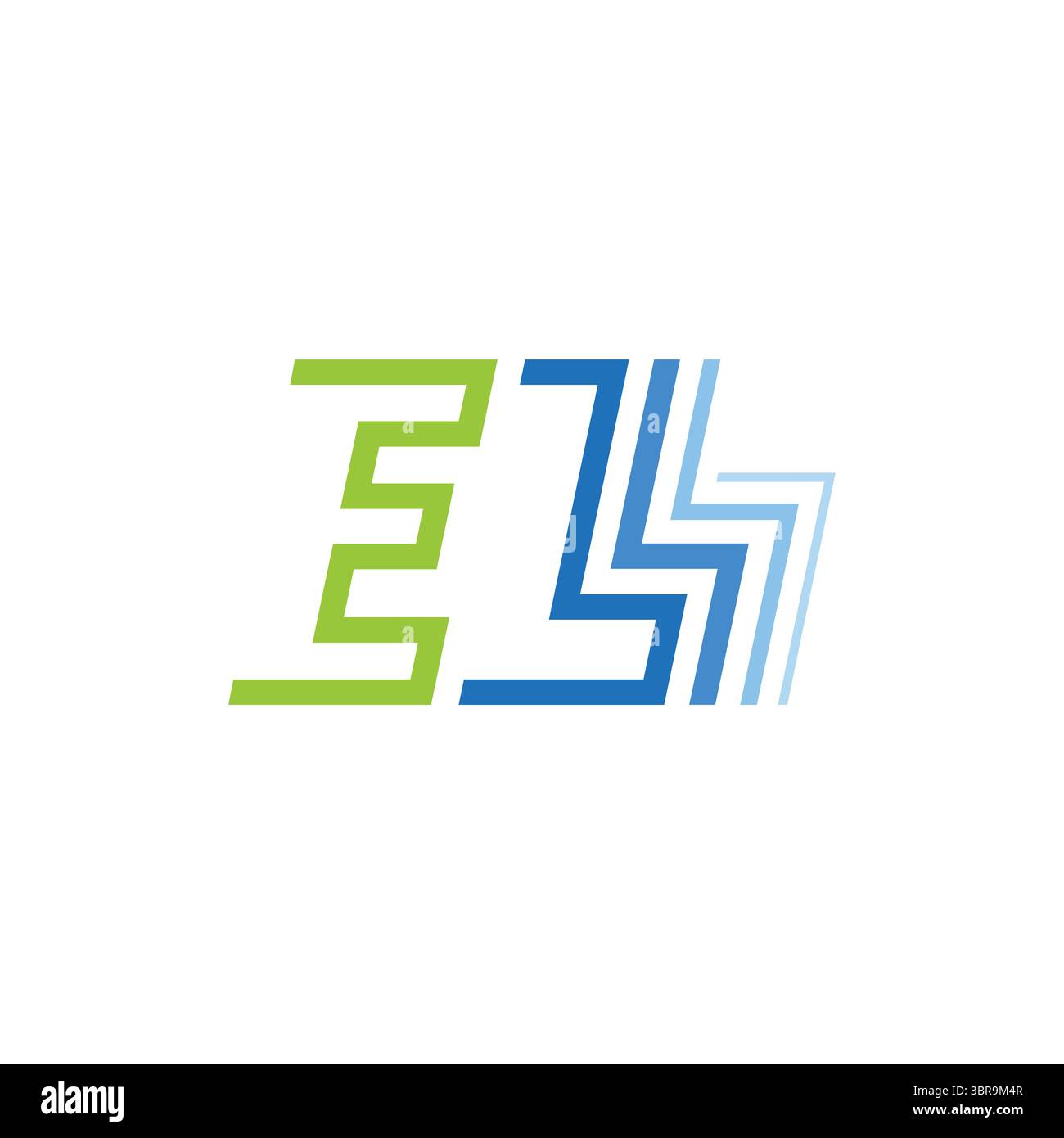 El minimal logo design Cut Out Stock Images & Pictures - Alamy