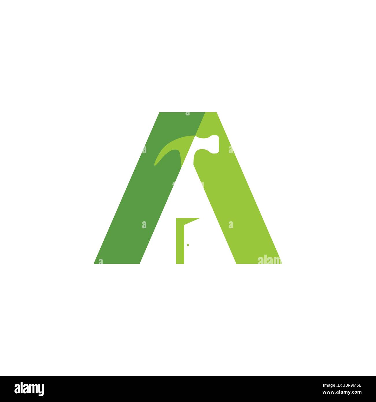 Initial letter A hammer tool logo design construction vector image. Letter A With hammer and ...