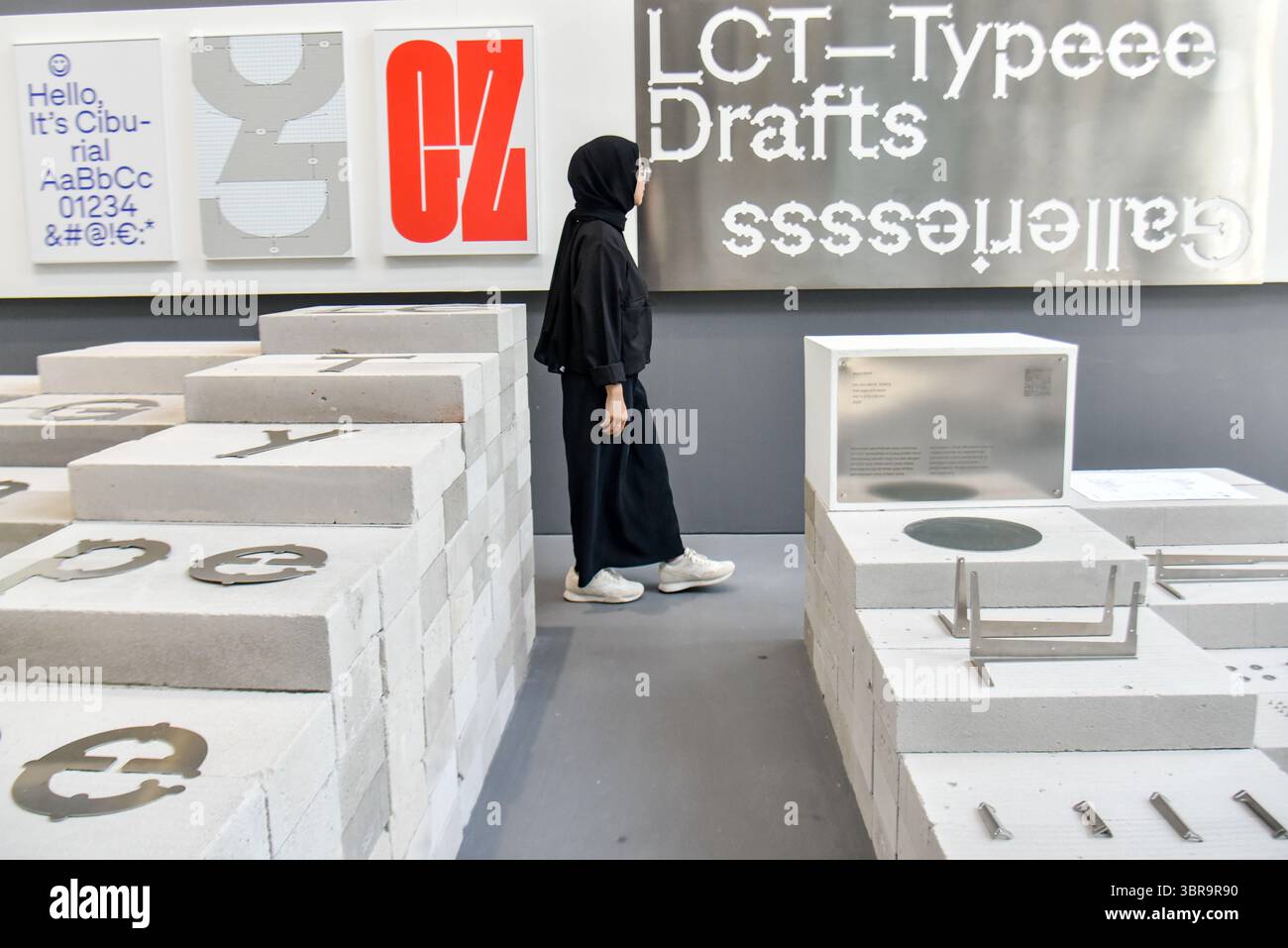 July 11, 2025, Bandung, West Java, Indonesia: Visitors look open design ...