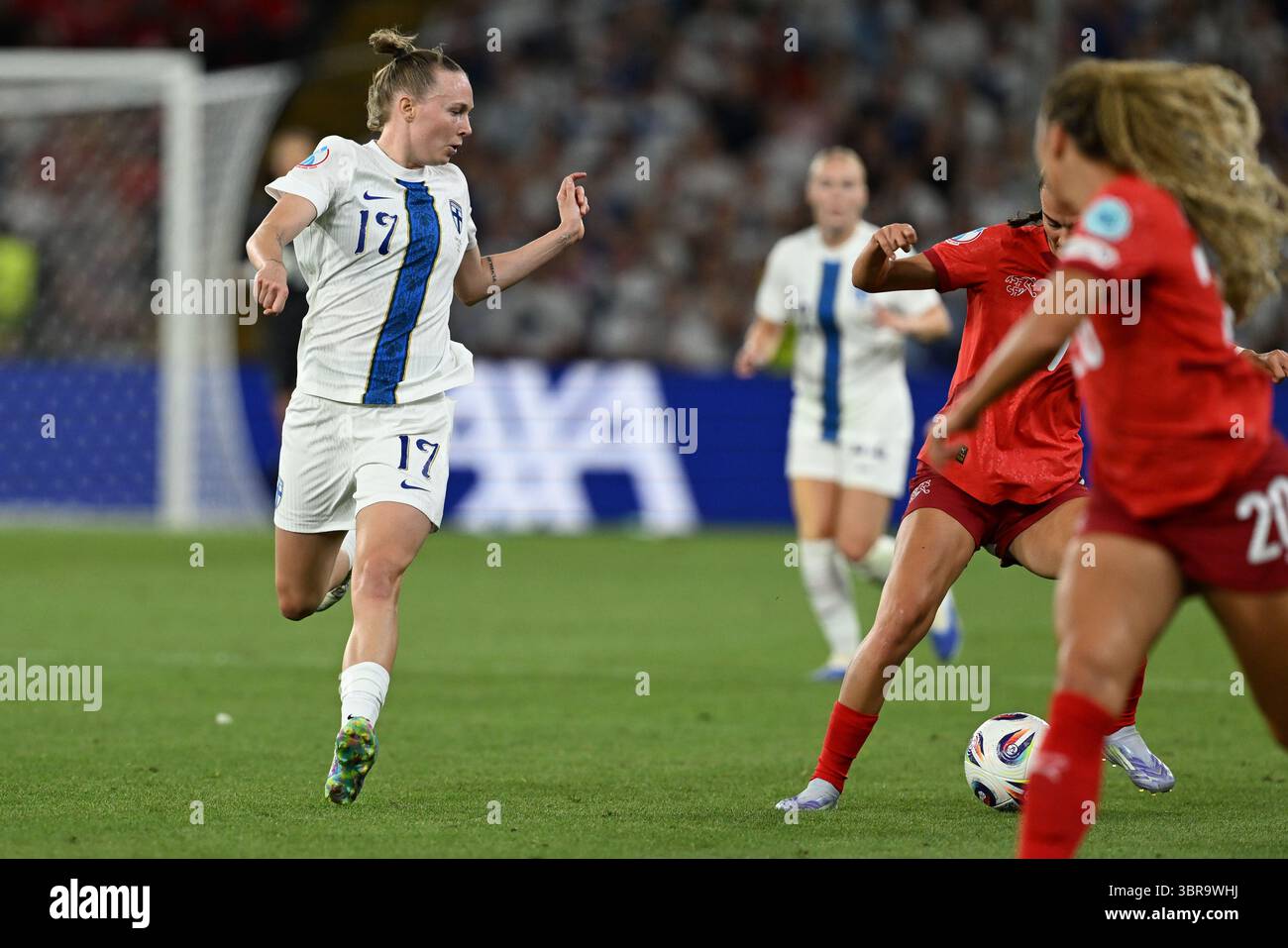 Sanni Franssi (17) of Finland pictured during the matchday 3 game in ...