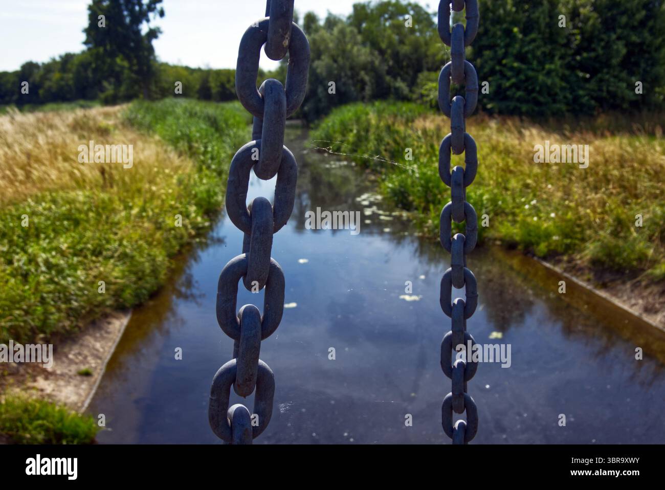 Dark ditch hi-res stock photography and images - Alamy