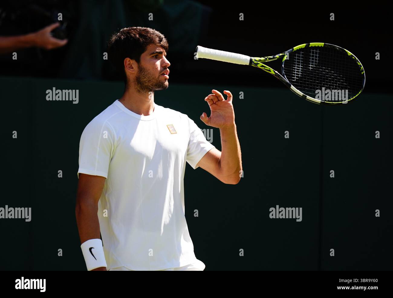on day twelve of the 2025 Wimbledon Championships at the All England ...
