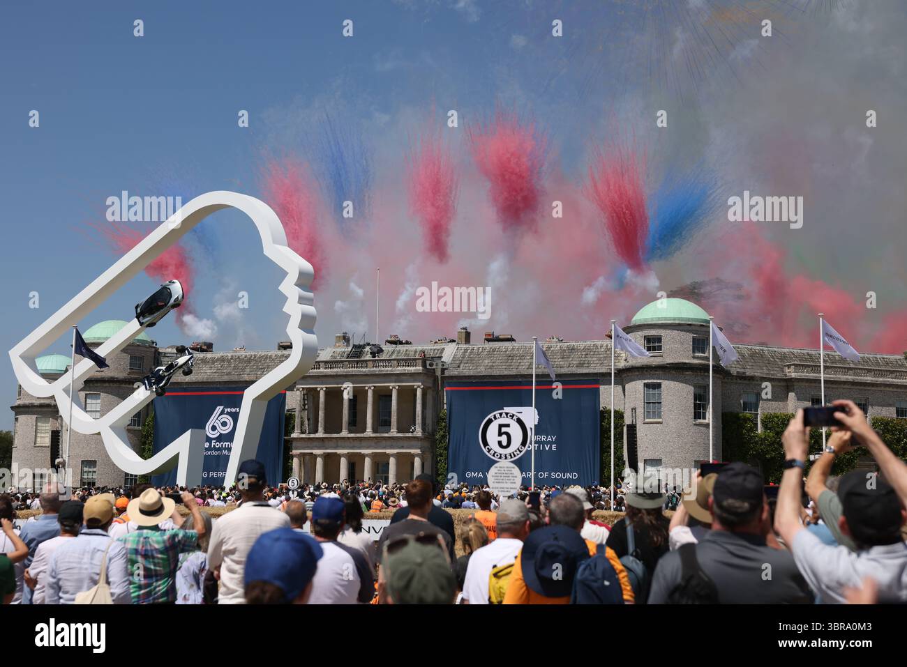 A general view GMA Central Feature moment at the Goodwood Festival of ...