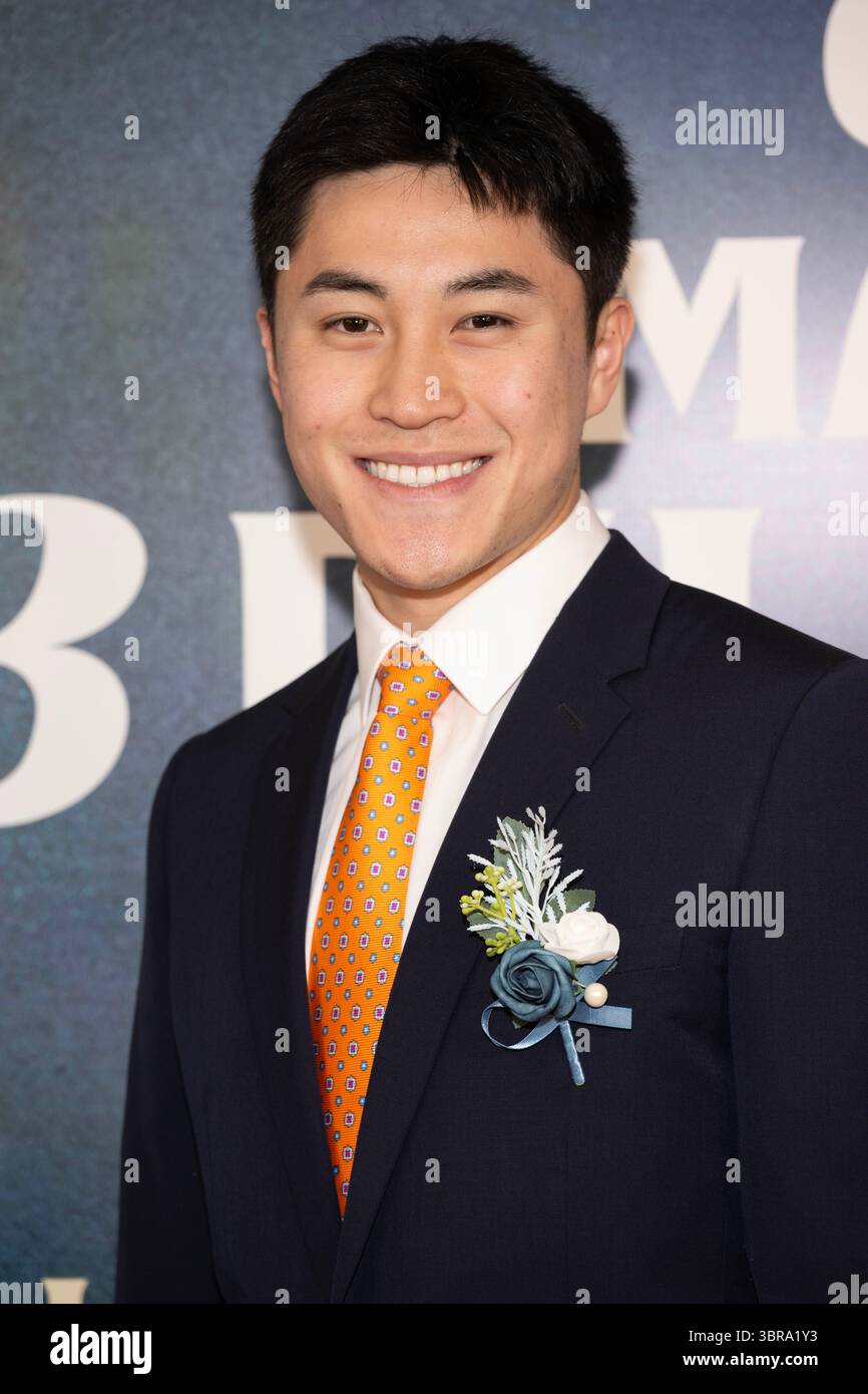 Host Antoine Liu attends 'The Journey of a Legendary Landscape Painting ...