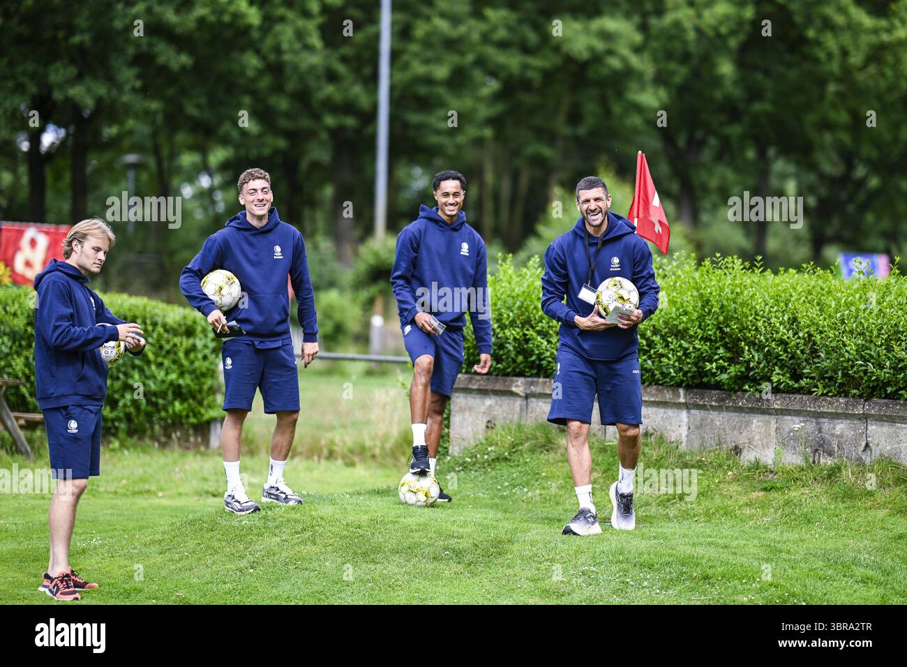 Gent's Mathias Delorge, Gent's Aime Omgba and Gent's Stefan Mitrovic ...