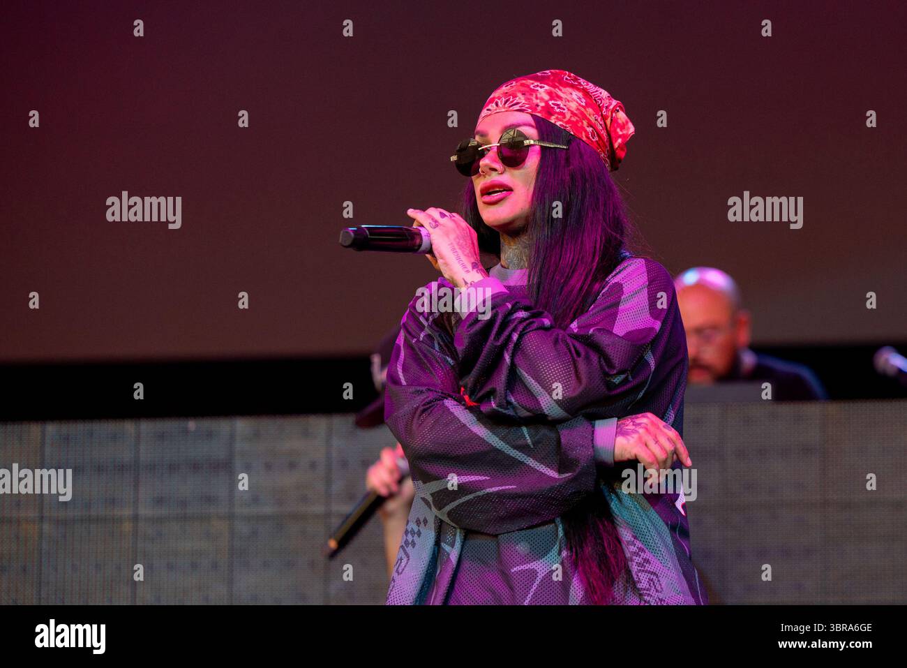 Rapper Snow Tha Product (Claudia Alexandra Madriz Meza) during the ...