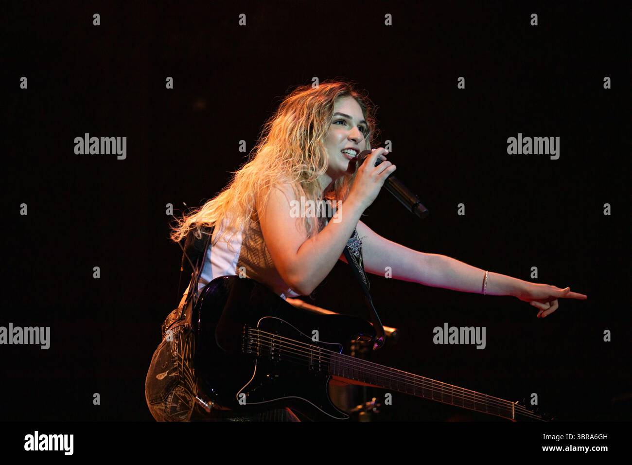 Daniela "Dany" Villarreal Velez of The Warning during the Summerfest ...