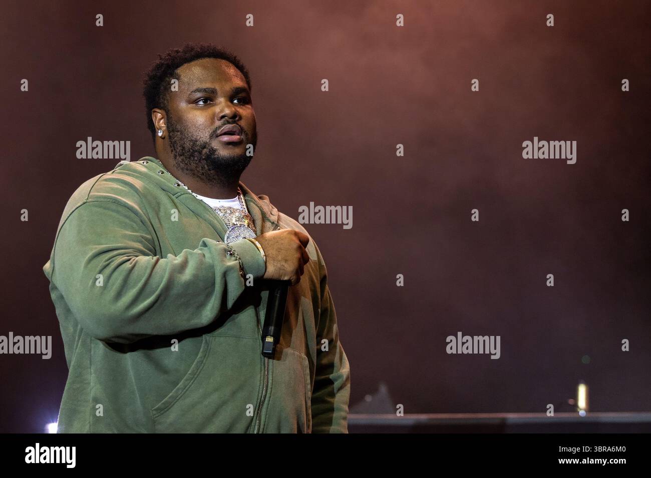 Rapper Tee Grizzley (Terry Sanchez Wallace Jr.) during the Summerfest ...