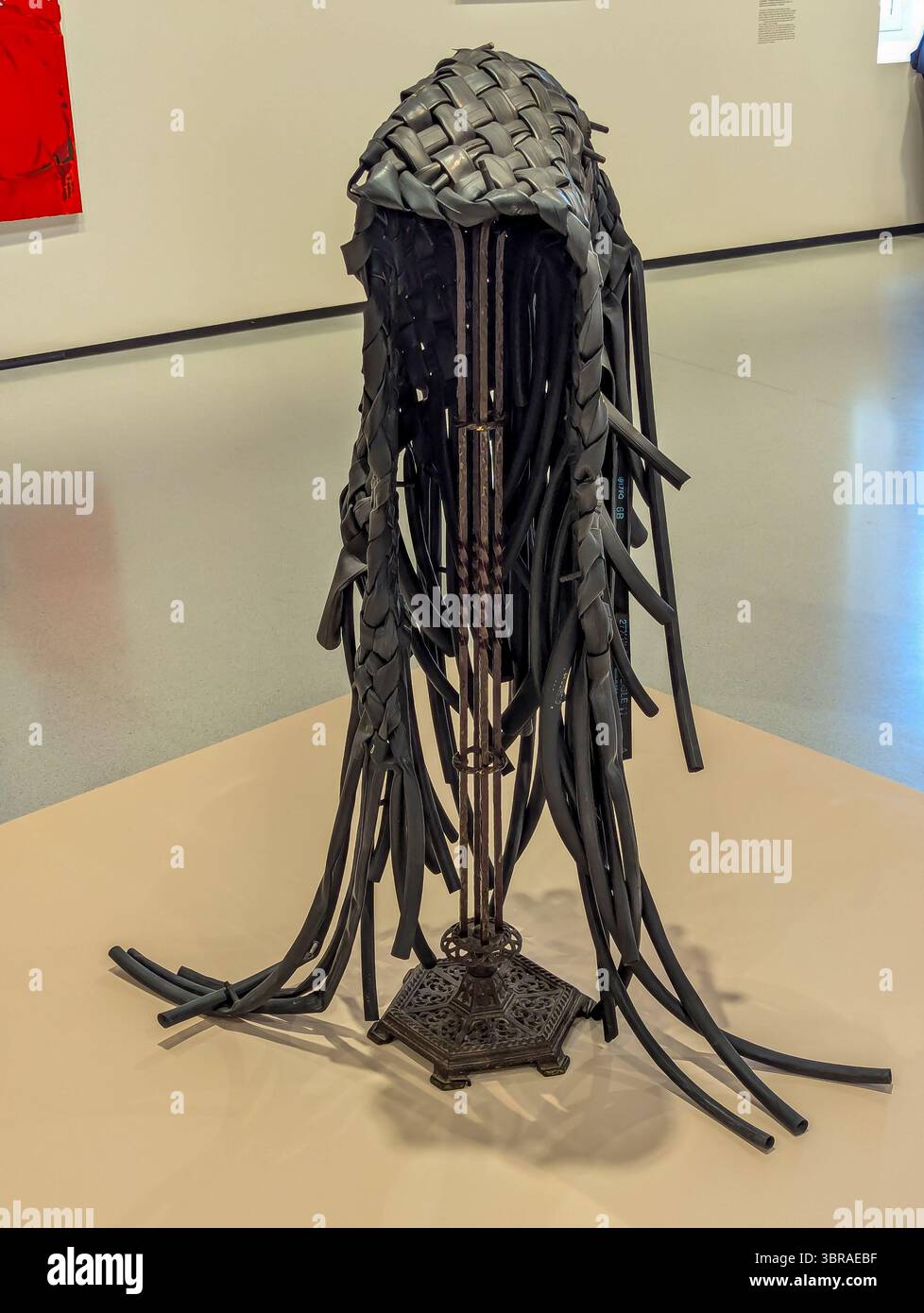 Paris, France-April 14, 2025: Contemporary sculpture by David Hammons ...