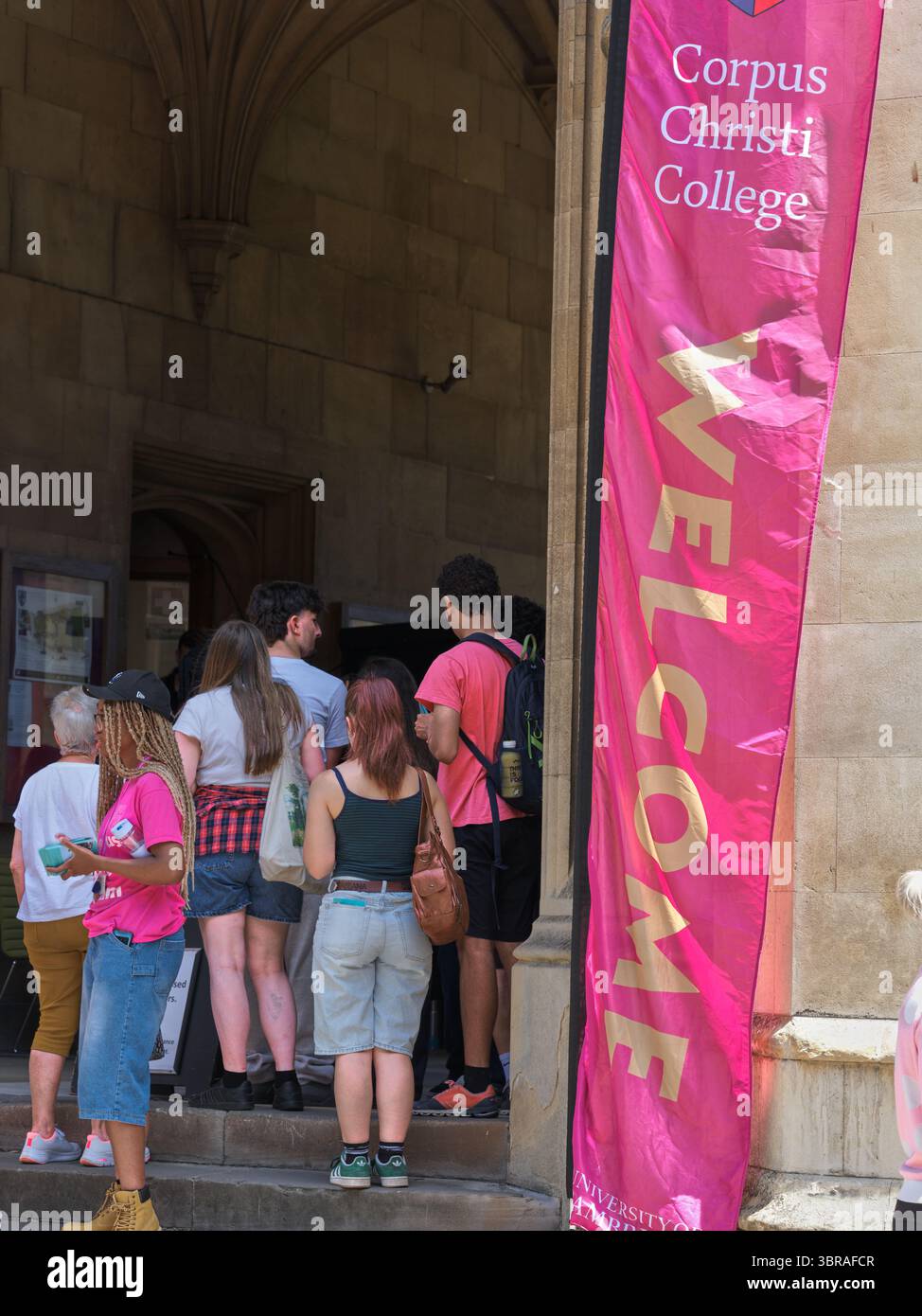 Open day for prospective students at Corpus Christi College, University ...