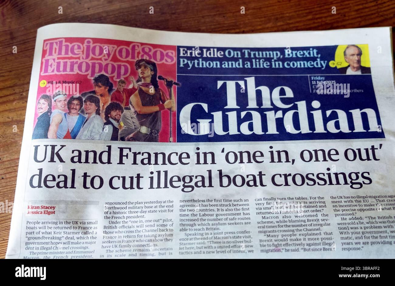 'UK and France in 'one in, one out' deal to cut illegal boat crossings ...
