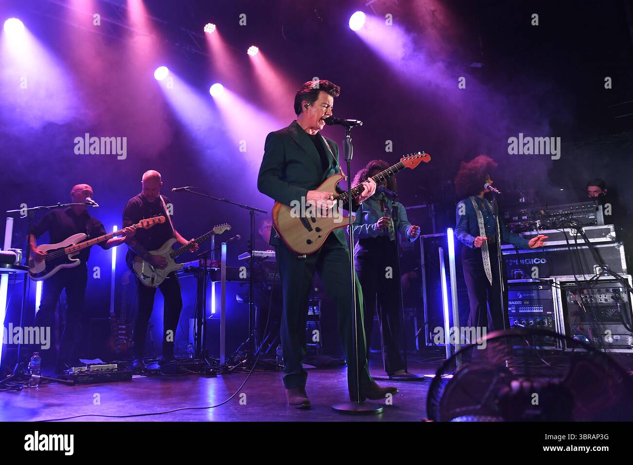 LONDON, ENGLAND - OCTOBER 16: Rick Astley performing at Electric ...