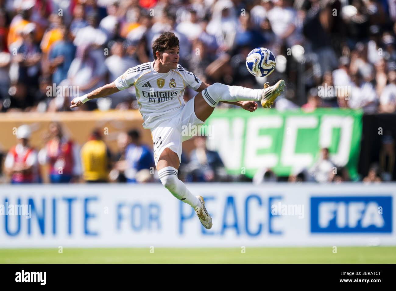 Fran Garcia of Real Madrid CF in action during the FIFA Club World Cup ...